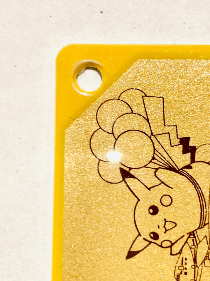Pikachu Pokemon Limited ANA GOLD Boarding Pass Card Rare!! From Japan ...