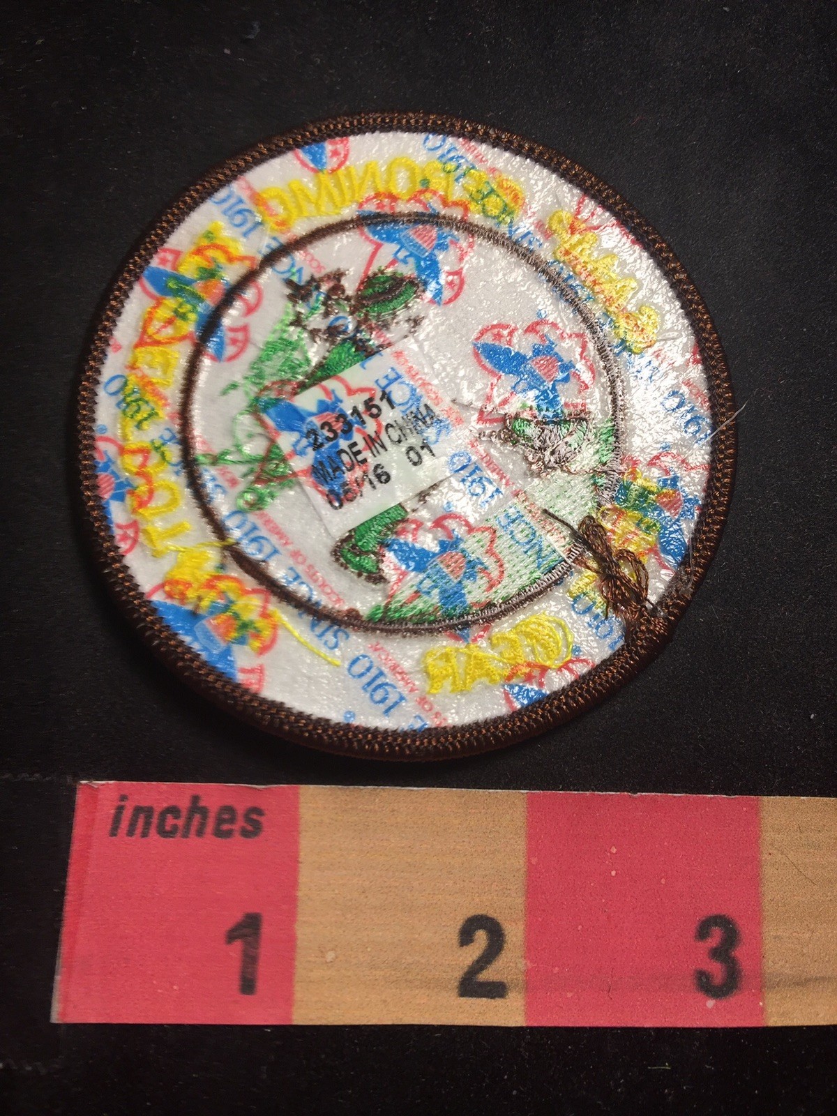 FIRST Year Version CAMP GERONIMO TENDERFOOT RUN BSA Boy Scout Patch ...