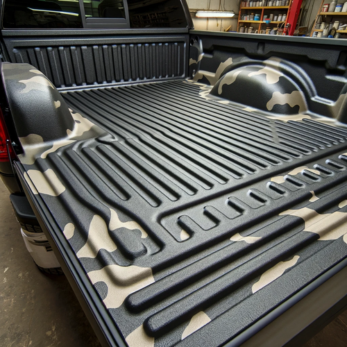 UPOL Raptor Camo Smoke Urethane Spray-On Truck Bed Liner W/Free Spray ...