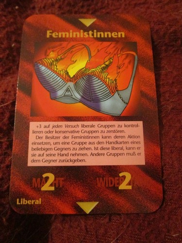 Feministinnen - Illuminati New World Order INWO Uncommon German Limited ...