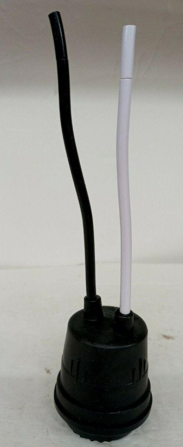 Rubber Weatherproof Pigtail Socket for Medium Base Light Bulbs Lot of ...