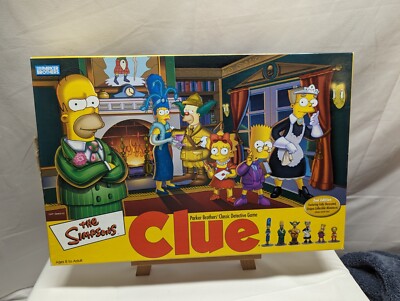 The Simpsons Clue Board Game 2002 Complete | eBay