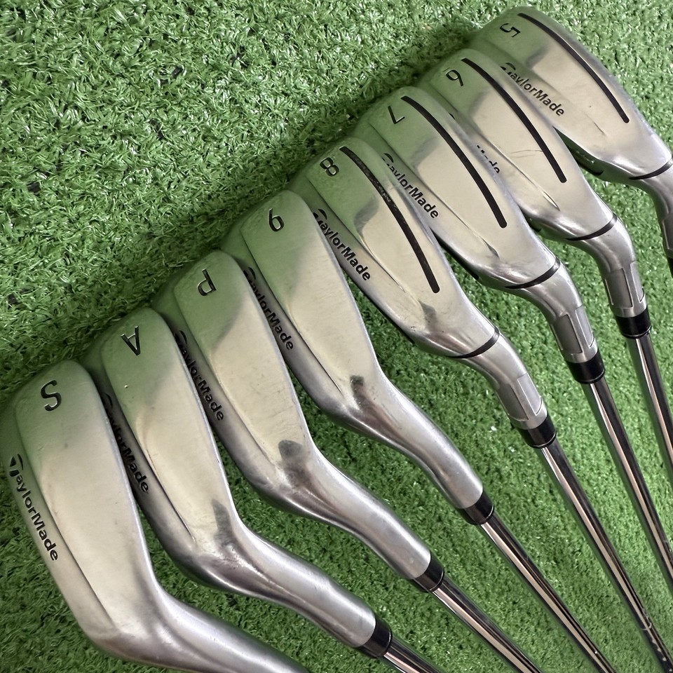 TaylorMade Stealth HD Iron Set 5-PW AW SW KBS Max MT Regular Flex 85g ...
