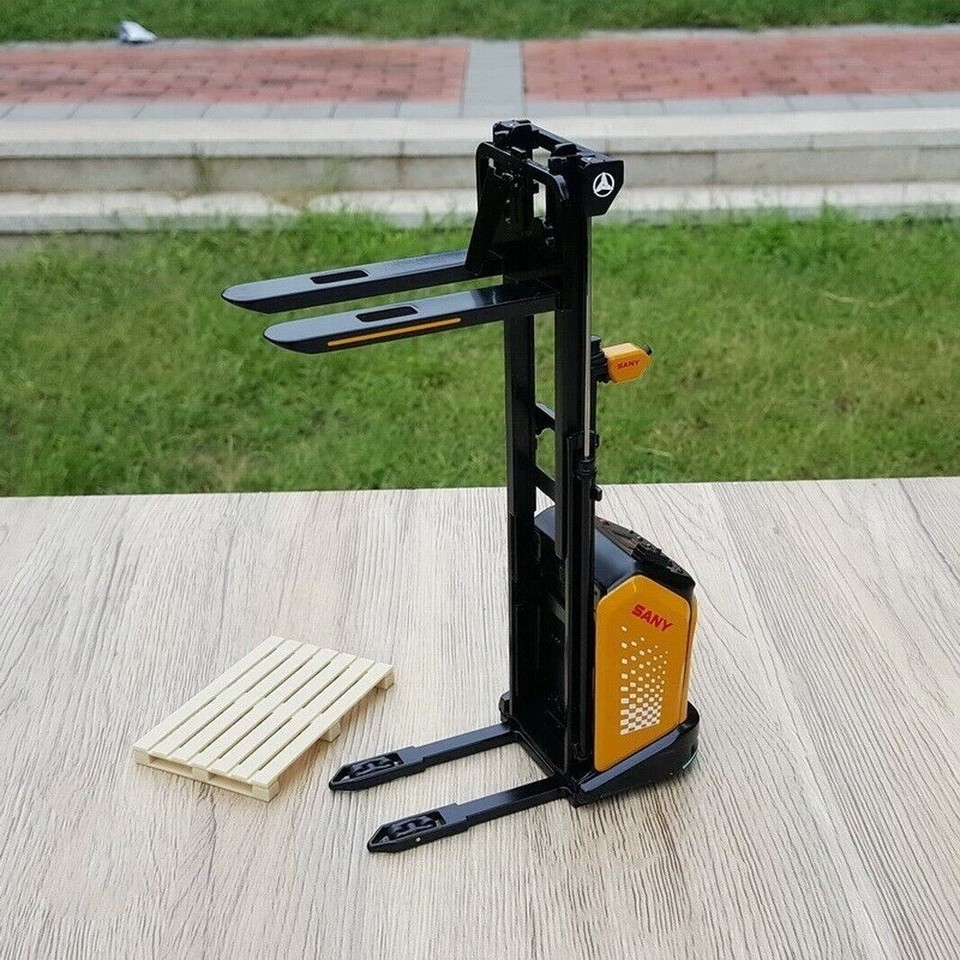 1/15 Scale SANY AGV 2T Forklift Pallet Truck Diecast Car Model Toy Gift | eBay