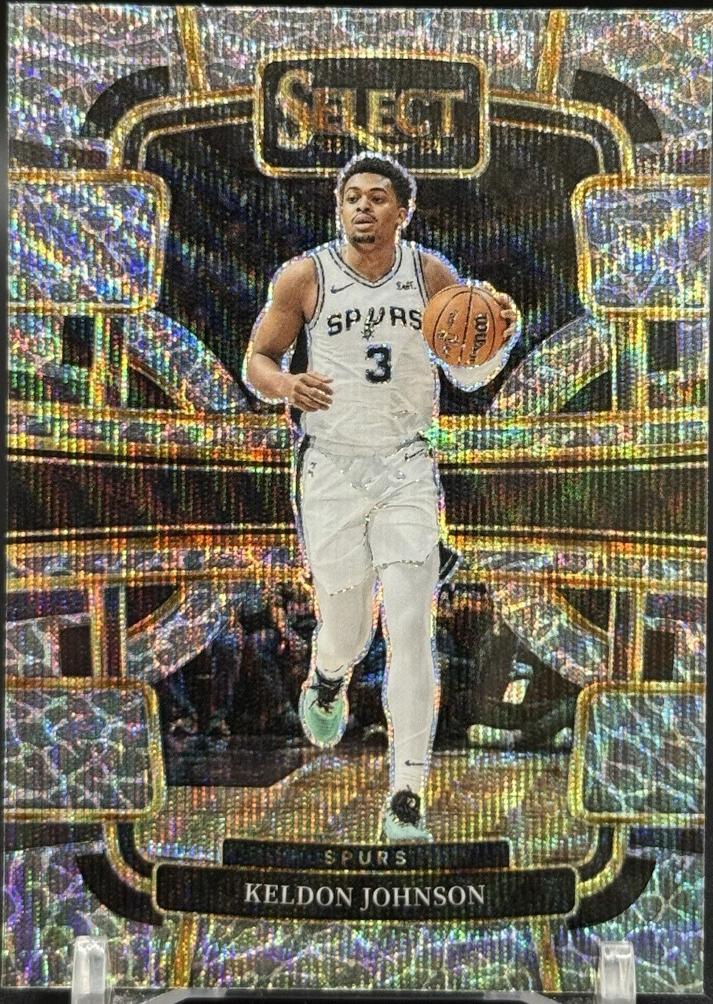 2023-24 Panini Select - Concourse Keldon Johnson #61 Elephant Prizm for ...