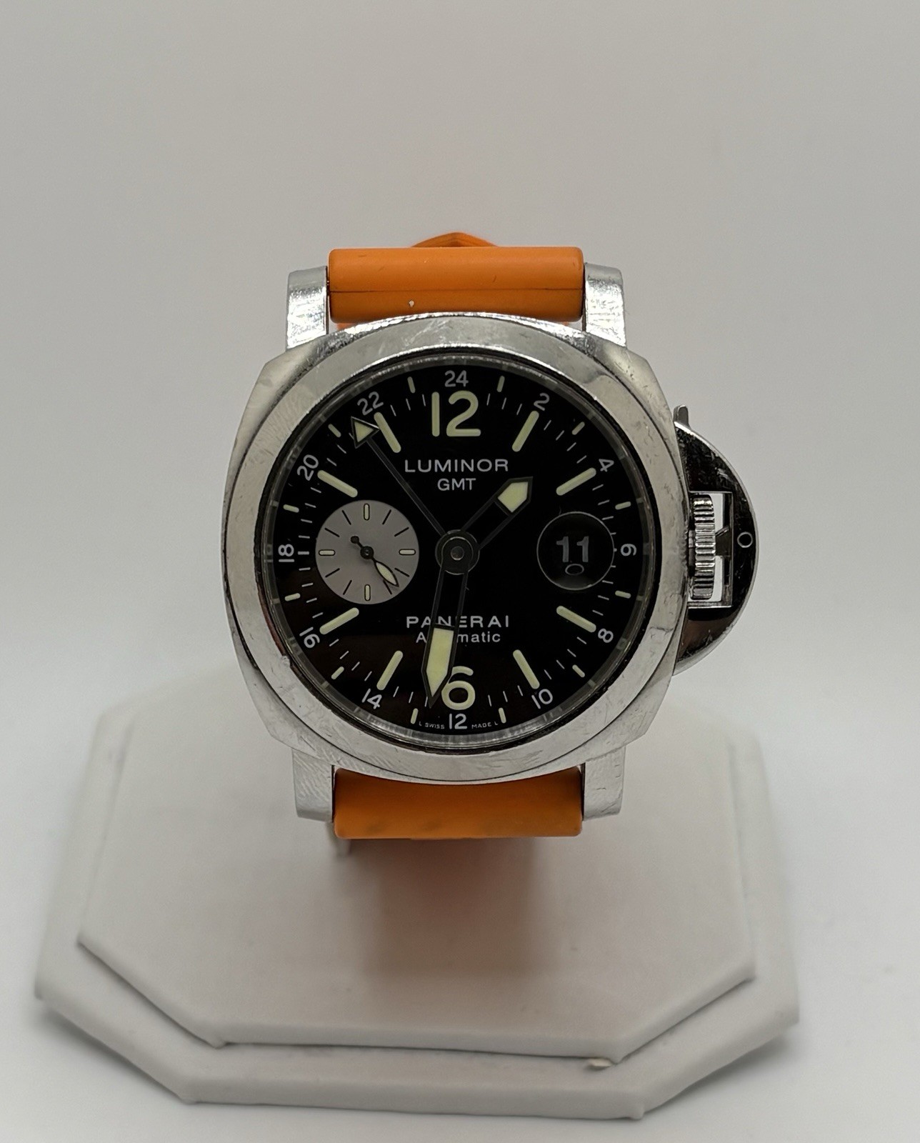 Panerai Luminor GMT PAM88 PAM 00088 Mens 44mm Automatic Watch Box ...