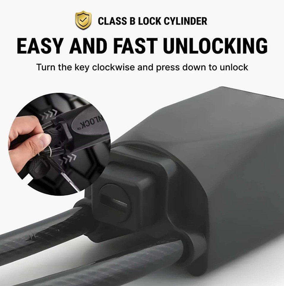 Ouvra Titan Car Lock,Titan Lock Steering Wheel Locks,Anti Theft ...