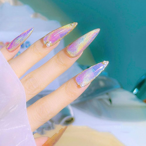 Universal Magnetic Crystal UV Gel Rainbow Cat Eye Nail Polish Gel ...