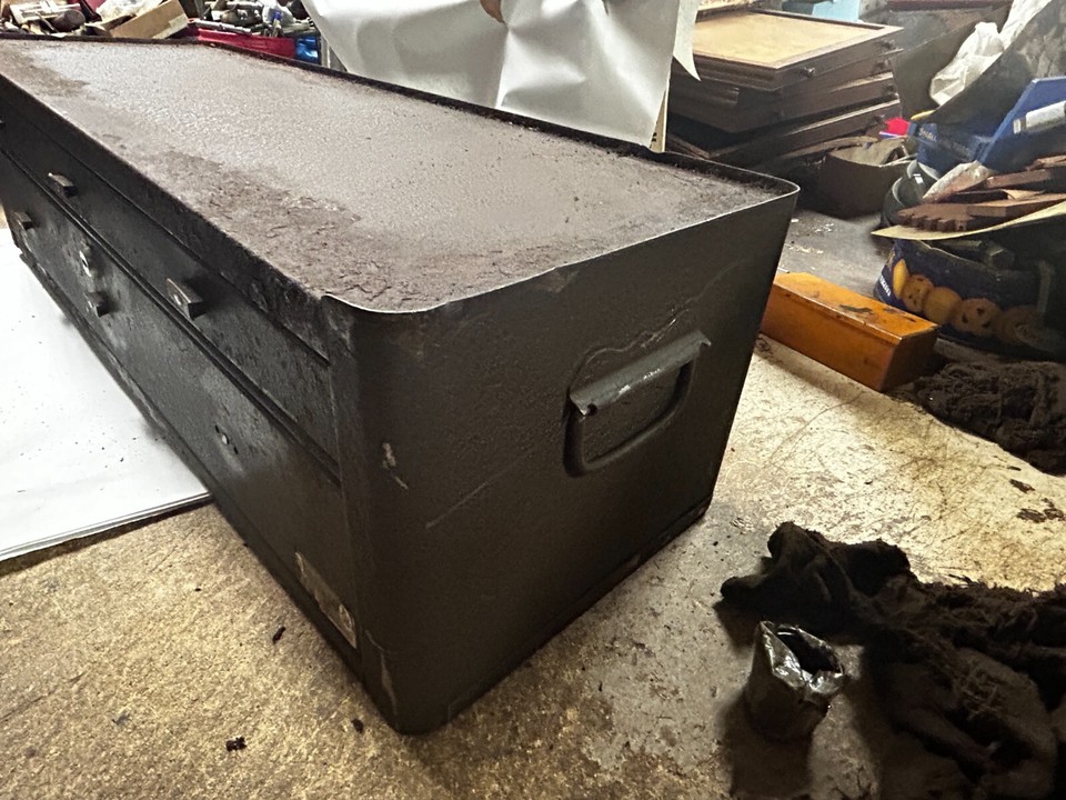 MACHINIST TOOLS LATHE MILL Kennedy Machinist Tool Chest Riser Cabinet G ...