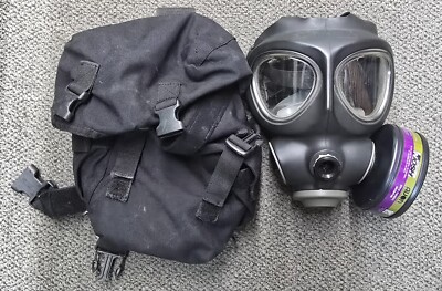 Kemira/ Scott M95 Full Face Respirator Gas Mask Military Police & Carry ...