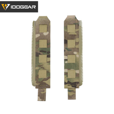 IDOGEAR Tactical Zipper MOLLE Adapter 10# For Rear Back Pack Plate ...