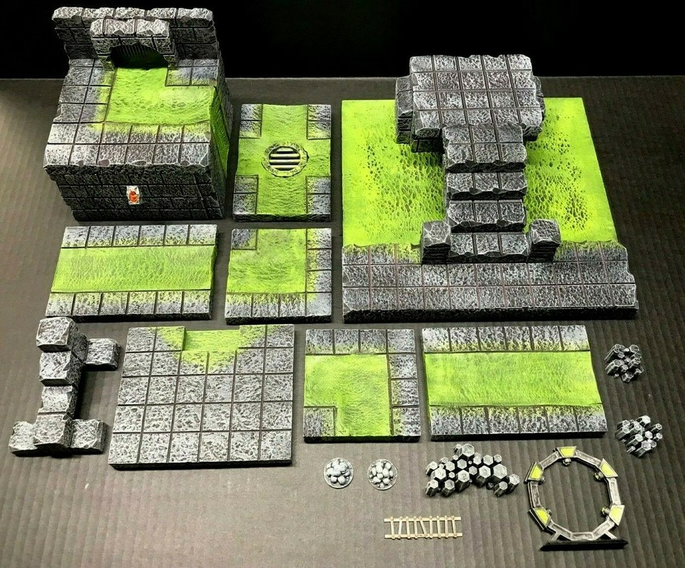 Big Dungeon Sewer Combo Set Terrain Wargaming Dungeons & Dragons ...