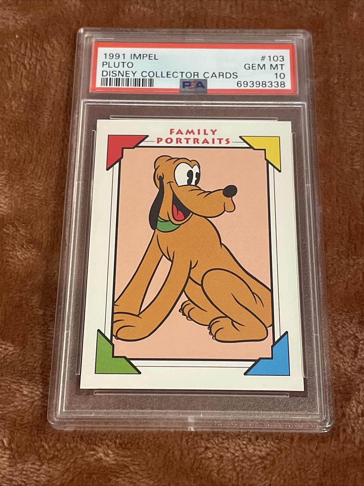 1991 Impel Disney Collector Cards #103 Pluto PSA 10 GEM MINT (Mickey Mouse) | eBay