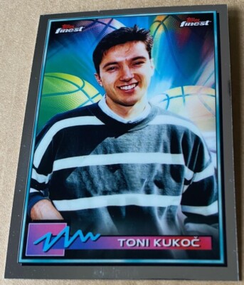 TONI KUKOC 2021 TOPPS FINEST Card #27 NM-MT Condition | eBay