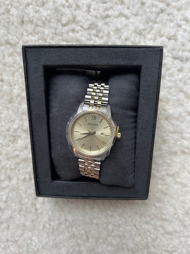 Bulova Women’s Classic Quartz Two-Tone Stainless-Steel Bracelet Watch ...
