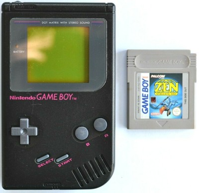 Nintendo Gameboy Black Game Boy 100% Original Play it Loud + Zen ...