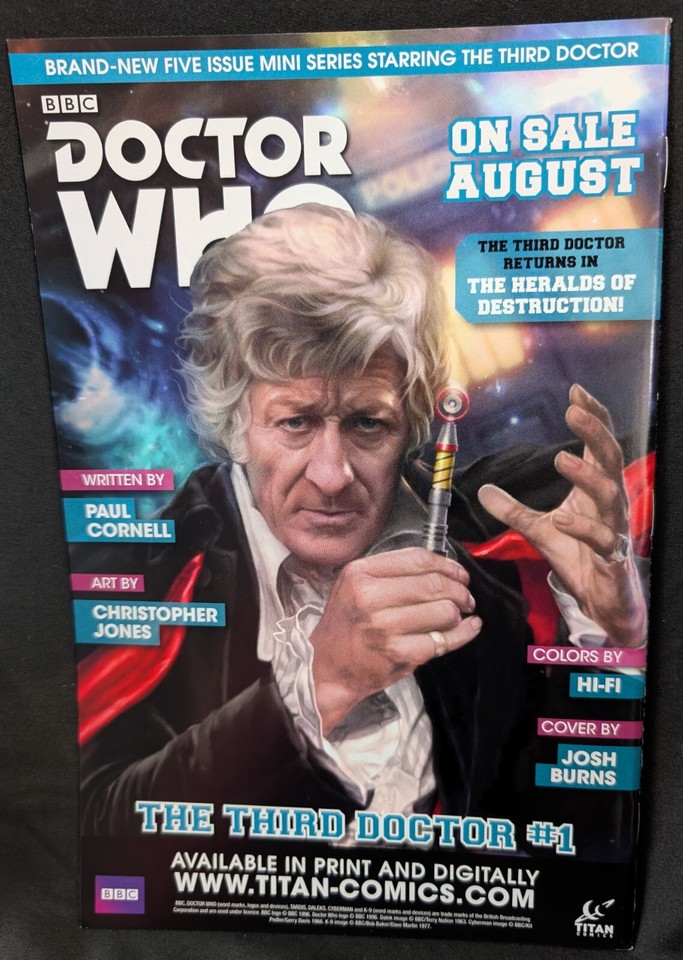 Doctor Who:The Eleventh Doctor Year Two #12 Titan Comics 1st Print ...