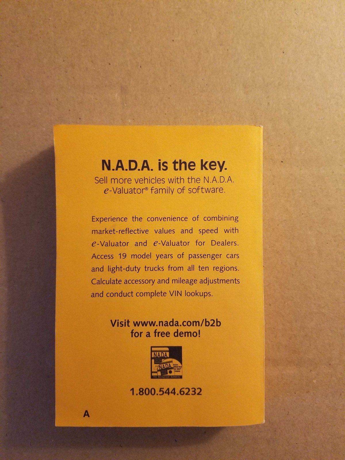 Nada Official Used Car Guide October 2005 Eastern Edition Paperback VGC ...