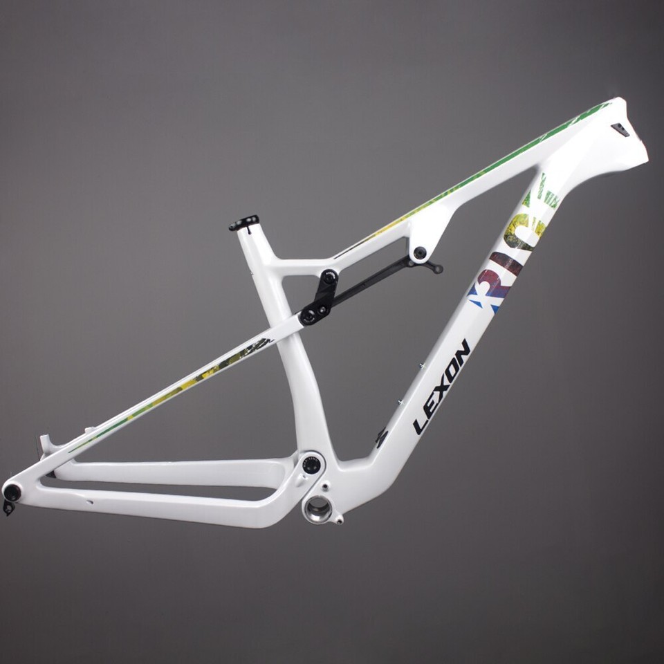 LEXON 29" Full Suspension Frame Carbon MTB Frame DH Cycling Downhill ...