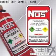 NX Nitrous Express Contingency Size Sticker Decal NHRA NASCAR Racing ...