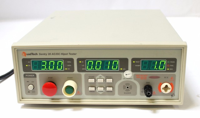 QuadTech SENTRY20 Sentry 20 Plus Ac/dc Hipot Tester T85576 for sale ...