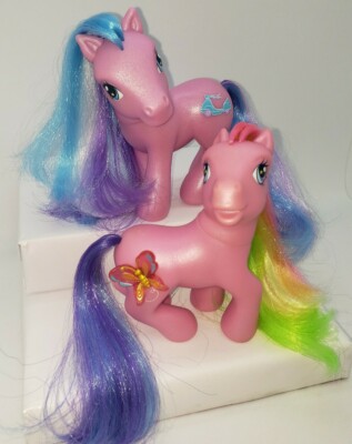 My Little Pony G3 Pink 3D Cutie Mark Wind Drifter Purple Scooter Sprite ...
