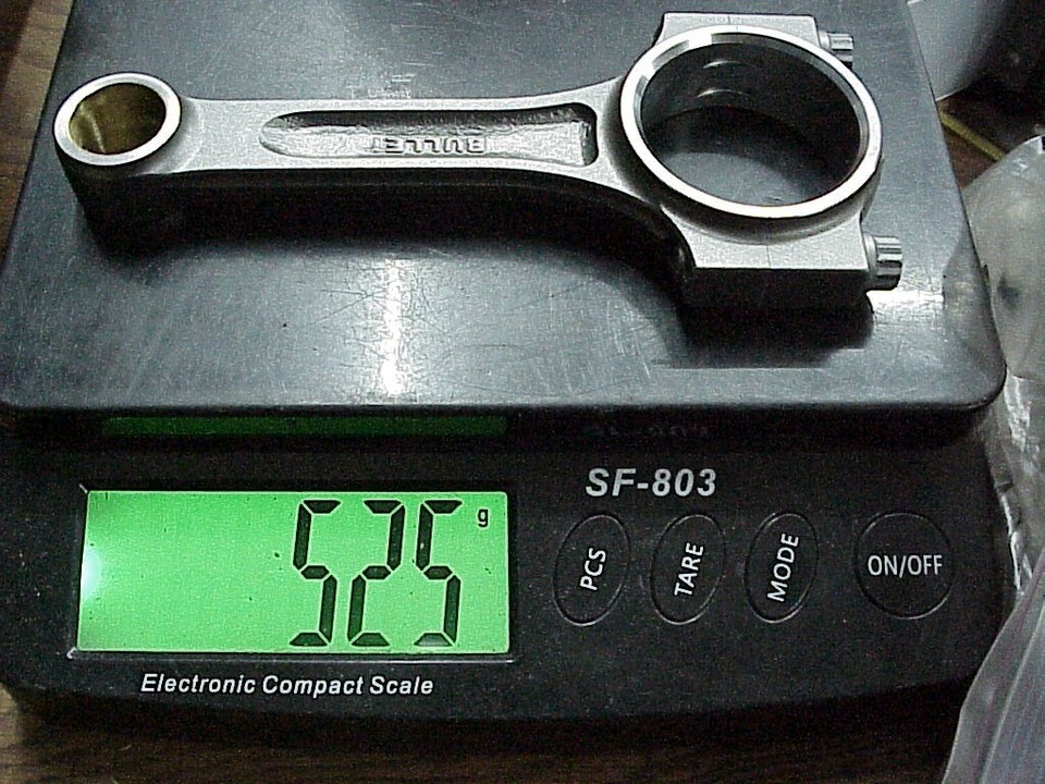 7 New 5.700" Carrillo Bullet Connecting Rods 2.015" Bore for SB Chevy ...