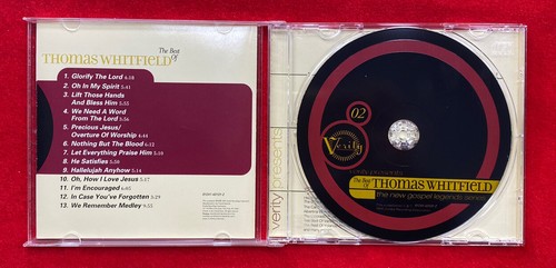 The Best Of Thomas Whitfield 13 Songs [CD] The New Gospel Legends ...