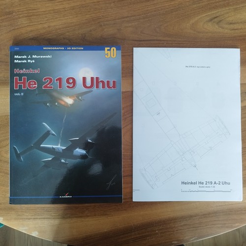 Heinkel He 219 Uhu Volume II Kagero 50 Monographs 3D Edition | eBay