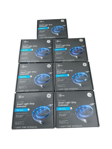 GE CYNC Smart LED Light Strip Extension Color Changing Lights Bluetooth ...