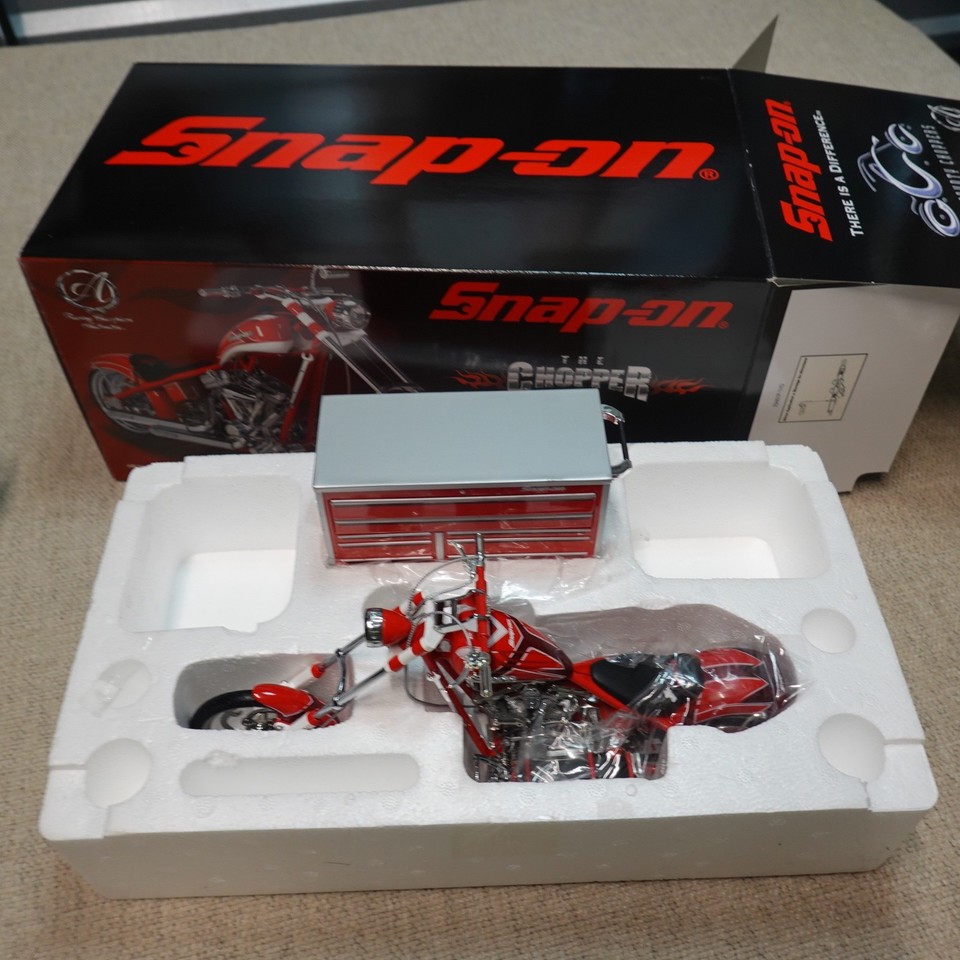 Vintage 2004 Snap-on OCC The Chopper 1/10 Scale Die Cast Orange County ...