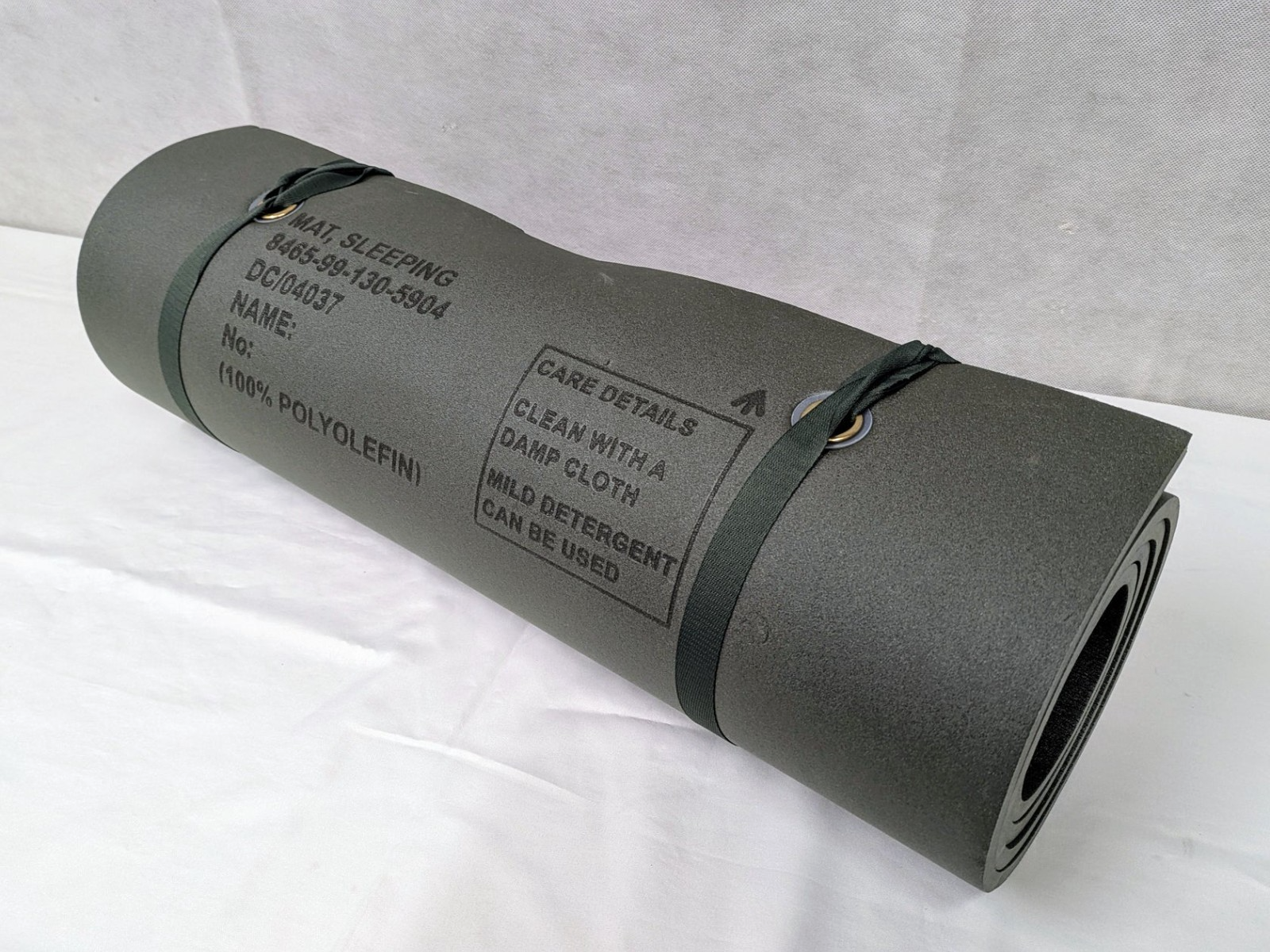 British Army Military Roll Mat Sleeping Mat Foam Lightweight Thermal ...