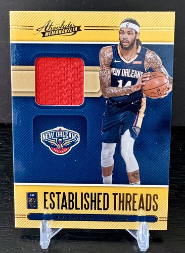 2020-21 Panini Absolute Memorabilia #ET-ING Brandon Ingram Established ...