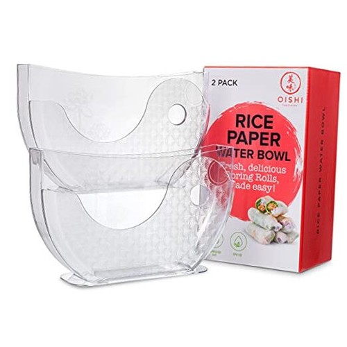 Rice Paper Water Bowl - Spring Roll Water Bowl, Rice Paper Holder for ...