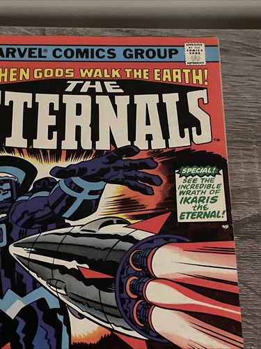 Eternals #11 Marvel Comics 1977 Kirby 1st Appearance Kingo Valkin Druig ...