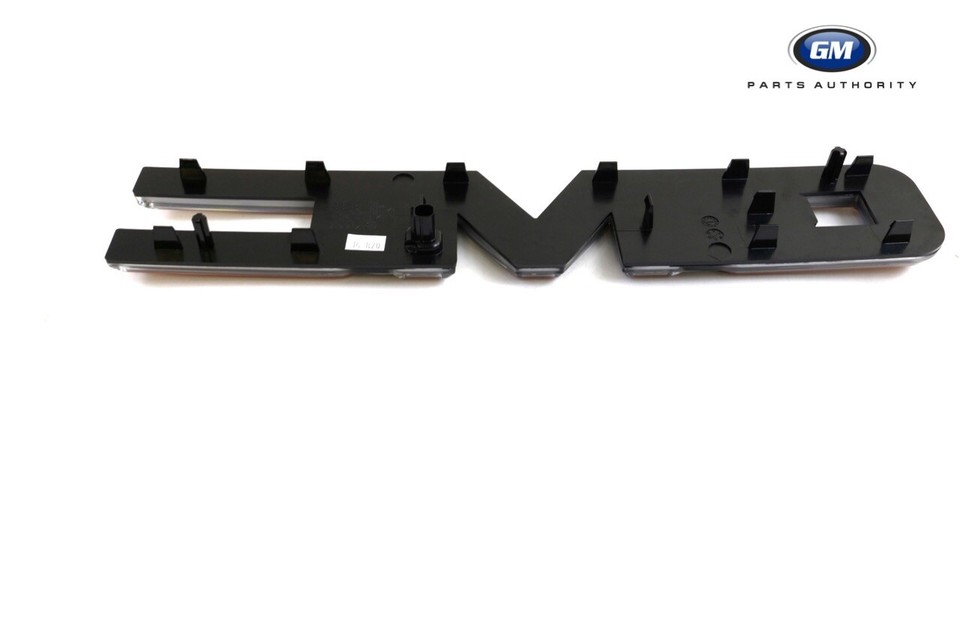 2020-2021 GMC Sierra Front Grille Illuminated Emblem 86537574 Red OEM ...