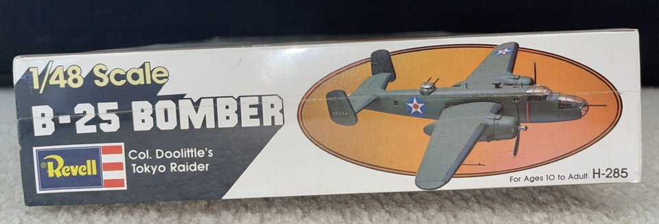 Revell B-25 Bomber 1/48 Scale Model (Kit H-285) - Factory Sealed | eBay