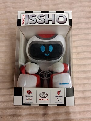 Toyota GB Promotional Plush Toy Issho Robot Mascot Collectable ...