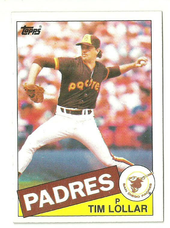 TIM LOLLAR SAN DIEGO PADRES #13 - TOPPS NM-MT 1985 | eBay