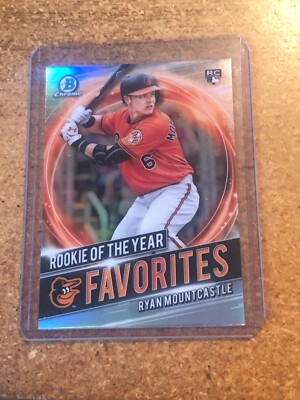 2021 Bowman Chrome Rookie Of The Year Favorites Rry Rm Ryan