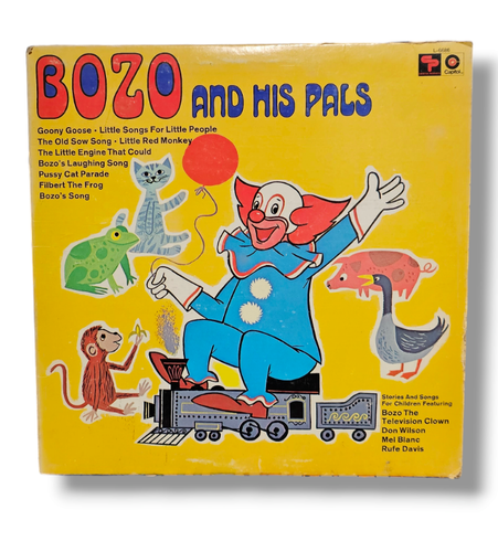 Bozo And His Pals Vinyl 1966 Don Wilson Mel Blanc Rufe Davis Goony ...