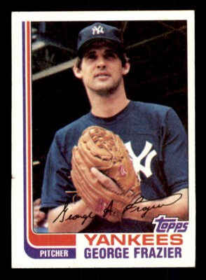 1982 Topps Baseball #349 George Frazier EX/MT or Better *bb1 | eBay