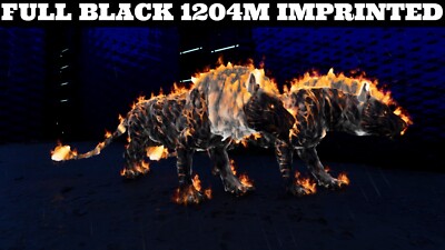 ARK Survival Ascended PvE PC/XBOX/PS5 Top Stats Pyromane (lion) Black ...