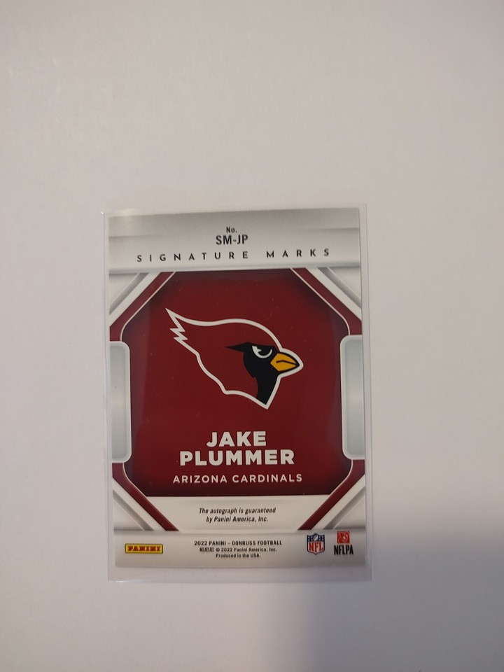 2022 Panini Donruss Signature Marks Orange Jake Plummer Autograph #sm ...