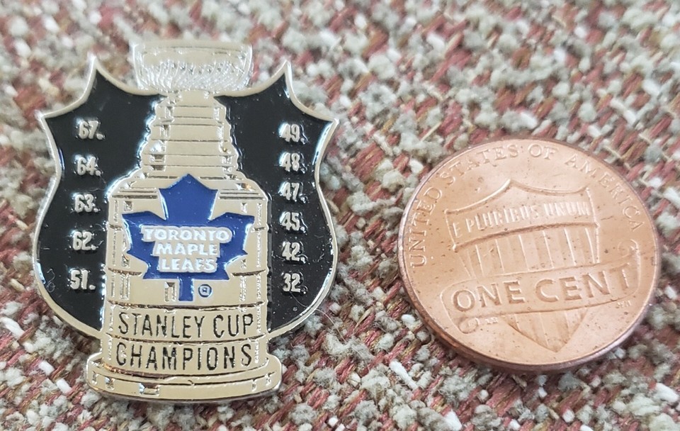 TORONTO MAPLE LEAFS STANLEY CUP CHAMPIONS Logo Lapel Pin | eBay
