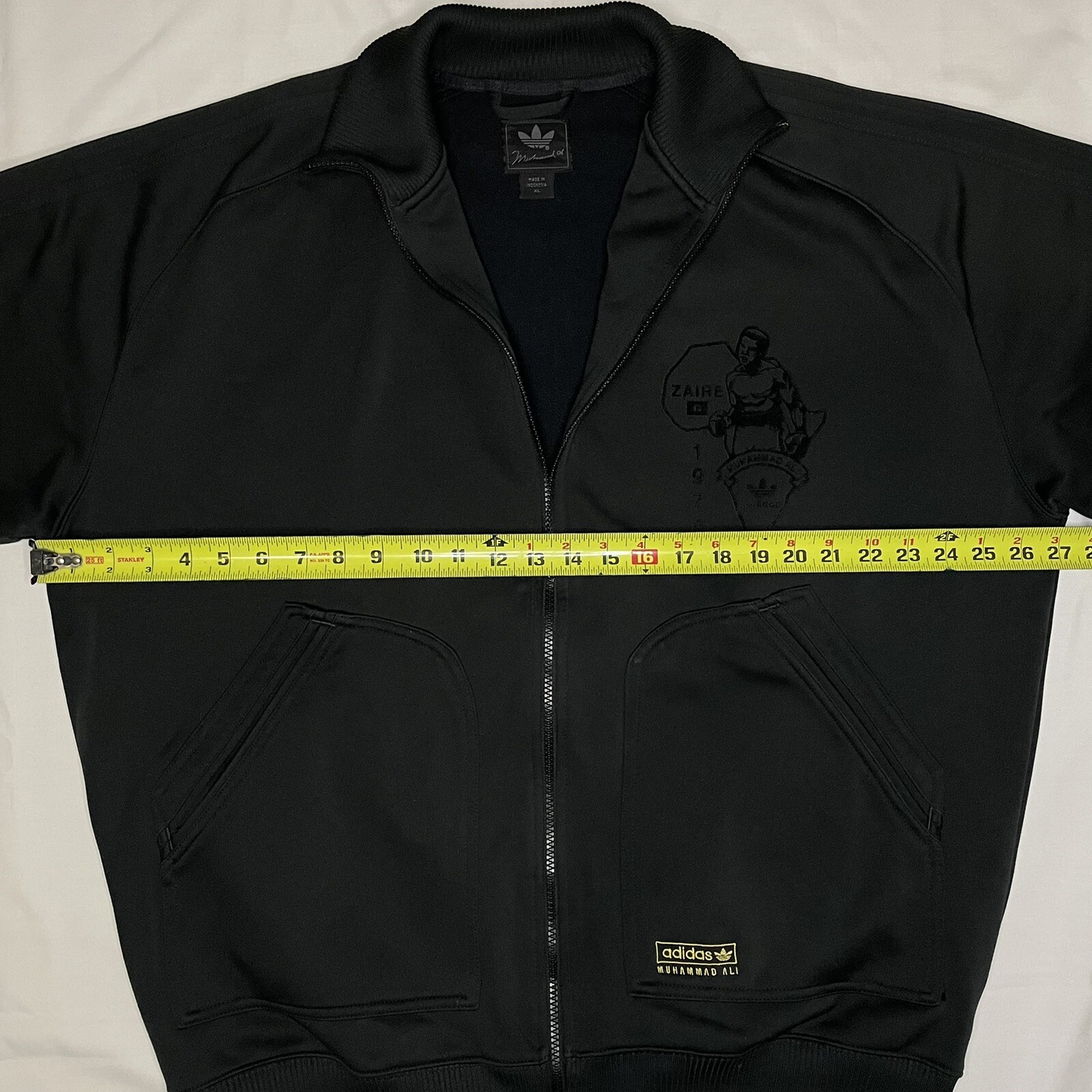 Adidas Muhammad Ali Men’s XL Zaire George Foreman 1974 RARE JACKET ...