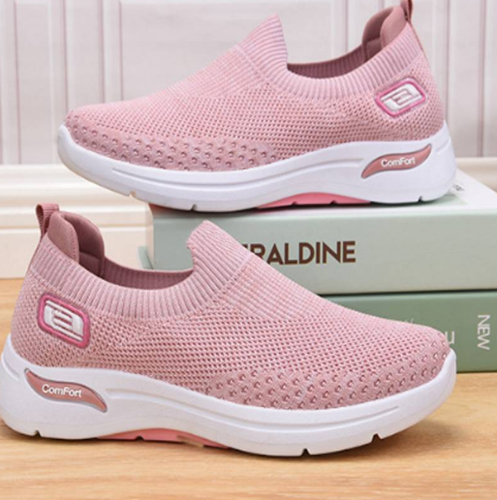 Ladies Get Fit Go Walking Slip On Gym Fitness Memory Foam Womens ...