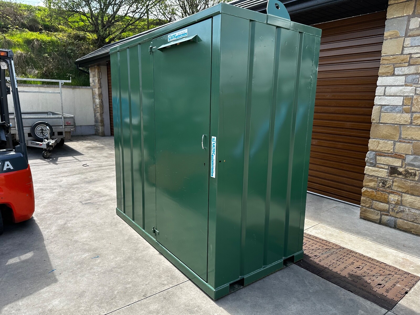 MULTEC Portable Welfare Unit (Shower Toilet Block Site Cabin - Double ...
