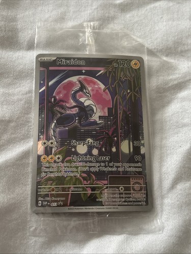 SEALED - Miraidon 014 Black Star Promo | eBay