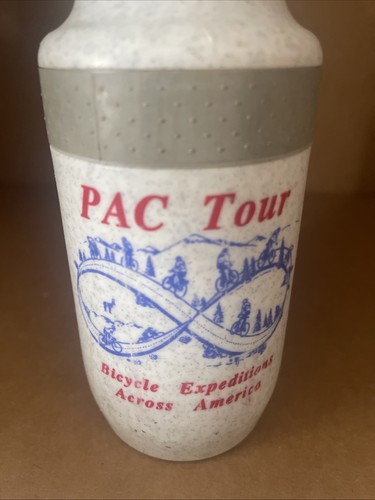 Vintage PAC Tour Water Bottle Pacific Atlantic Cycling I14 | eBay
